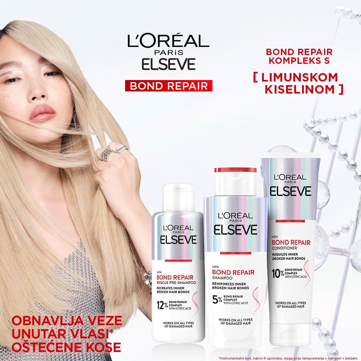 L'Oréal Paris Elseve Bond Repair balzam za kosu | L'Oréal Paris