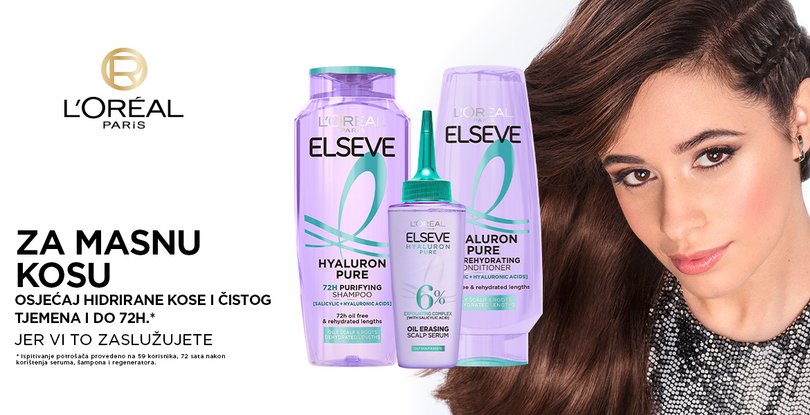 Elseve Hyaluron Pure - Njega kose - Kosa iz L'Oréala Paris