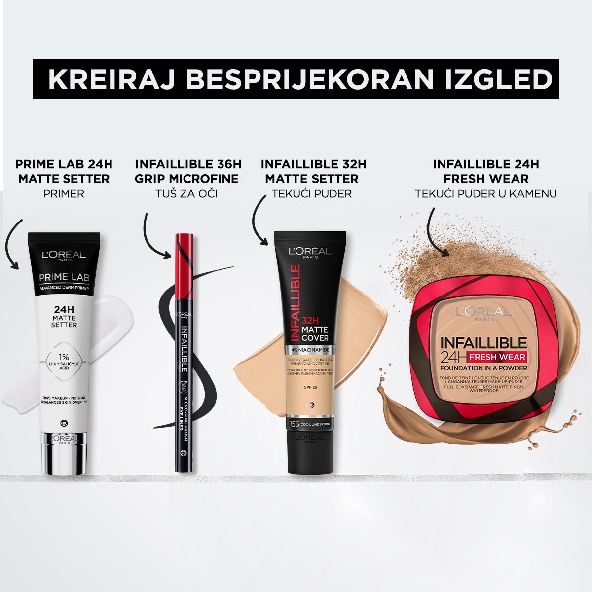 Prime Lab 24H Matte Setter primer | L'Oréal Paris